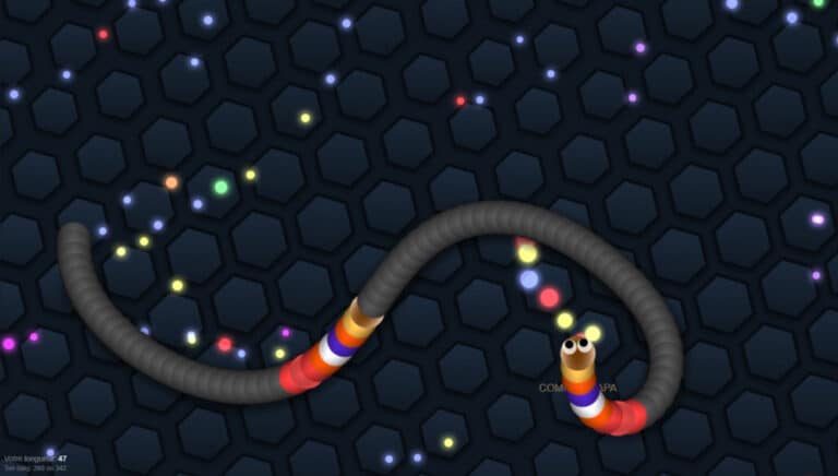Slither.io - Mange et grandis - Biper studio